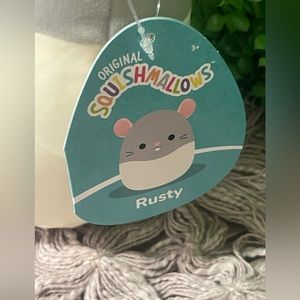 Squishmallows | Toys | Nwt Rusty The Grey Rat Squishmallows 7 | Poshmark